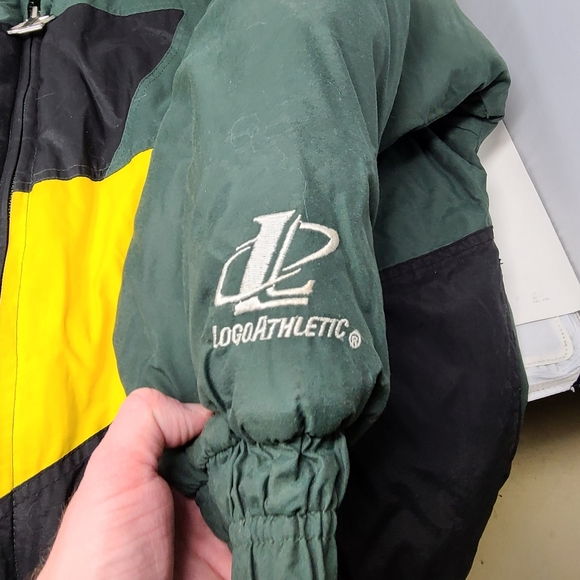 Logo Athletic | Jackets & Coats | Vintage Green Bay Packers Sharktooth ...